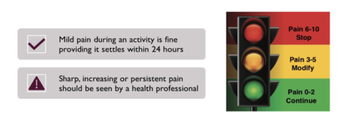 Pain Traffic Light System - Star Physio. Expert Physiotherapy Care.